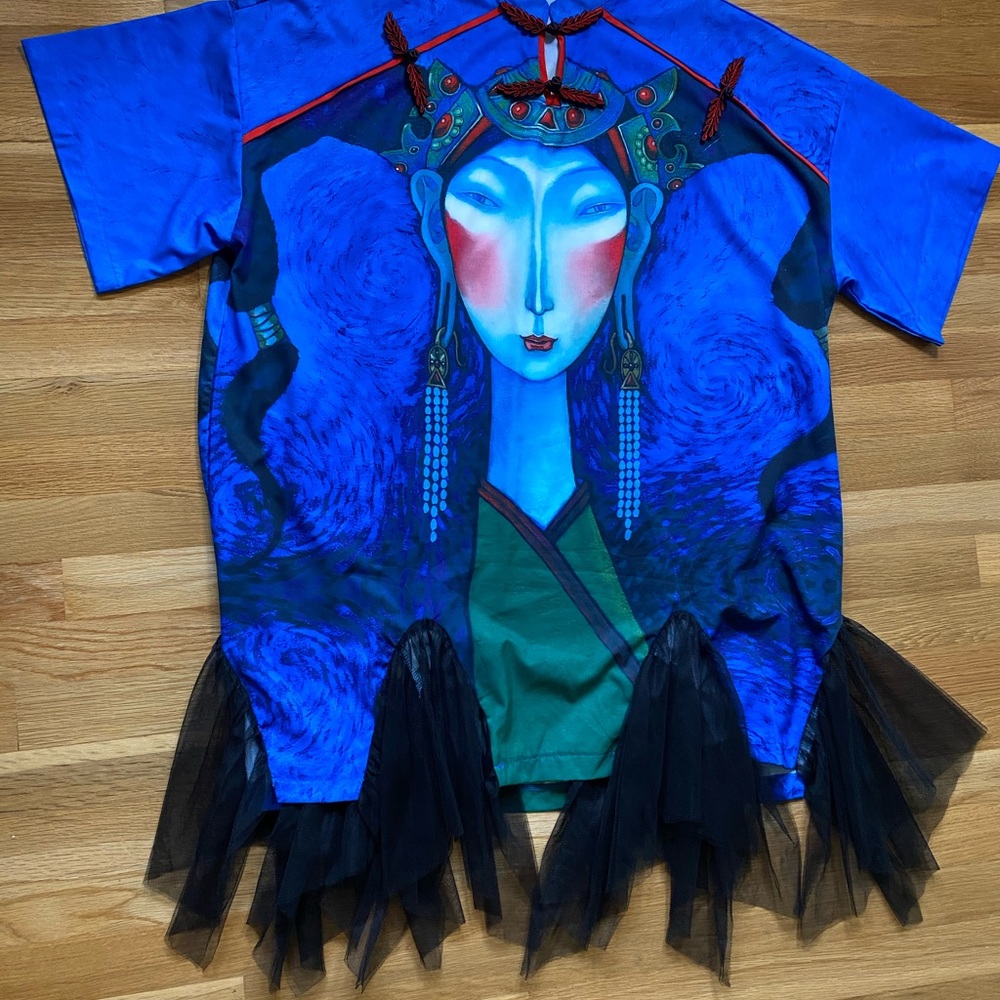 Asian Inspired Tunic - Gem